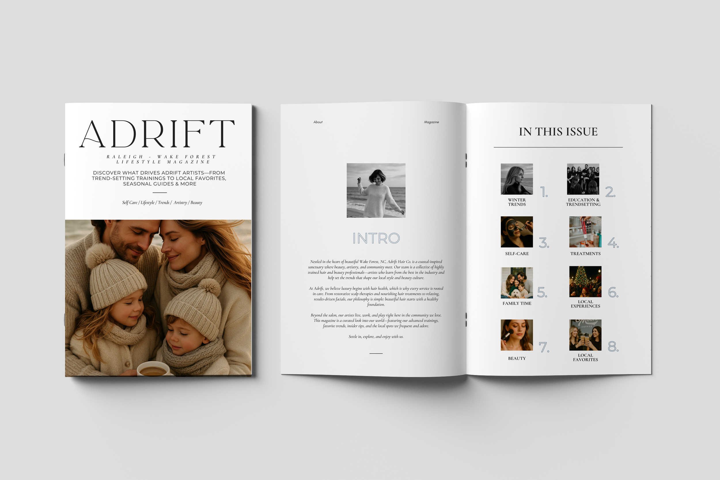Magazine Advertising Contact — Adrift Hair Co.