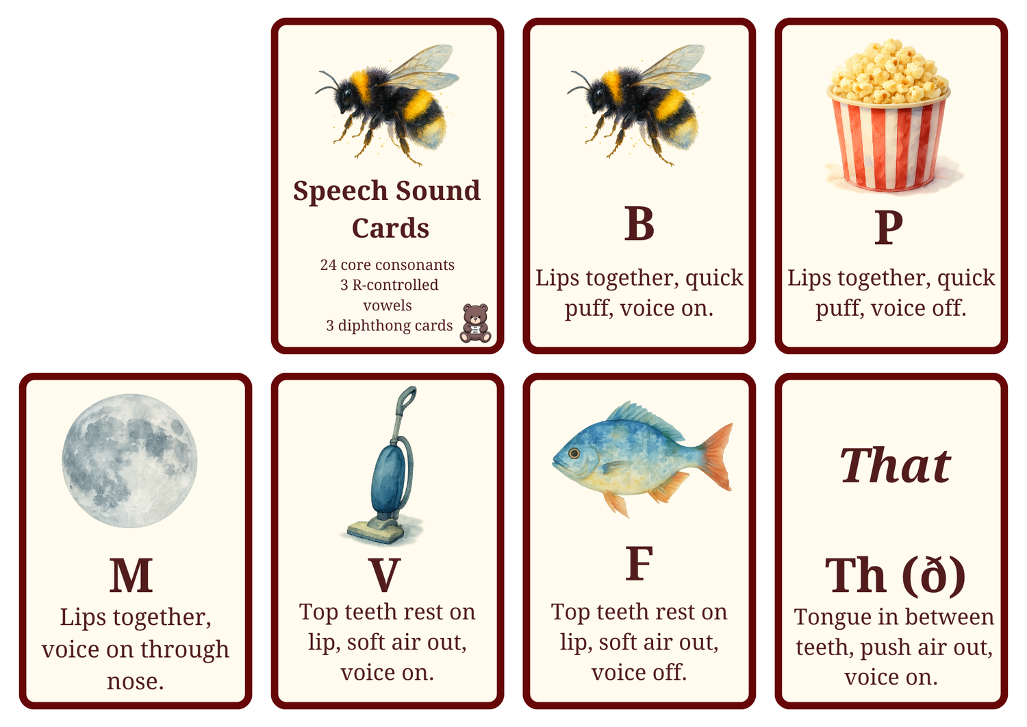 Materials — Thespeechshelf