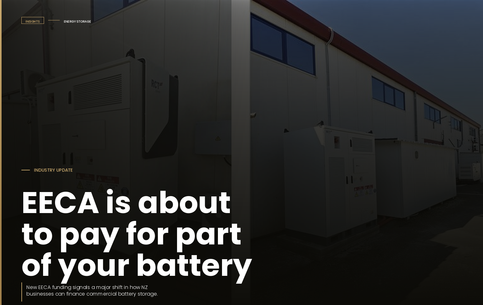 EECA is about to pay for part of your battery — Aska