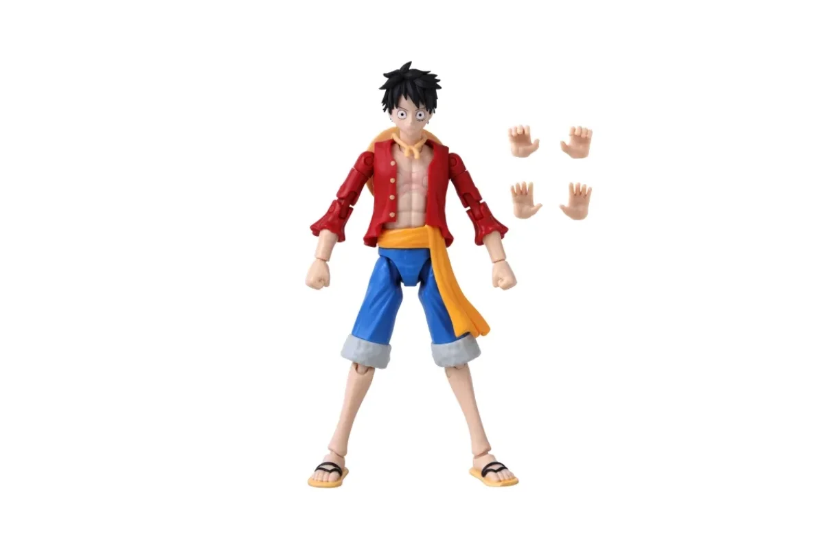 Anime Heroes One Piece Luffy Dressrosa (6.5") — Topaz Cards