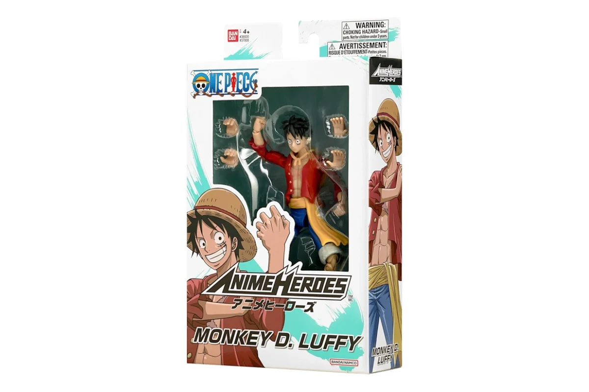 Anime Heroes One Piece Luffy Dressrosa (6.5") — Topaz Cards