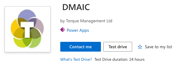 DMAIC APPs — Torque Management