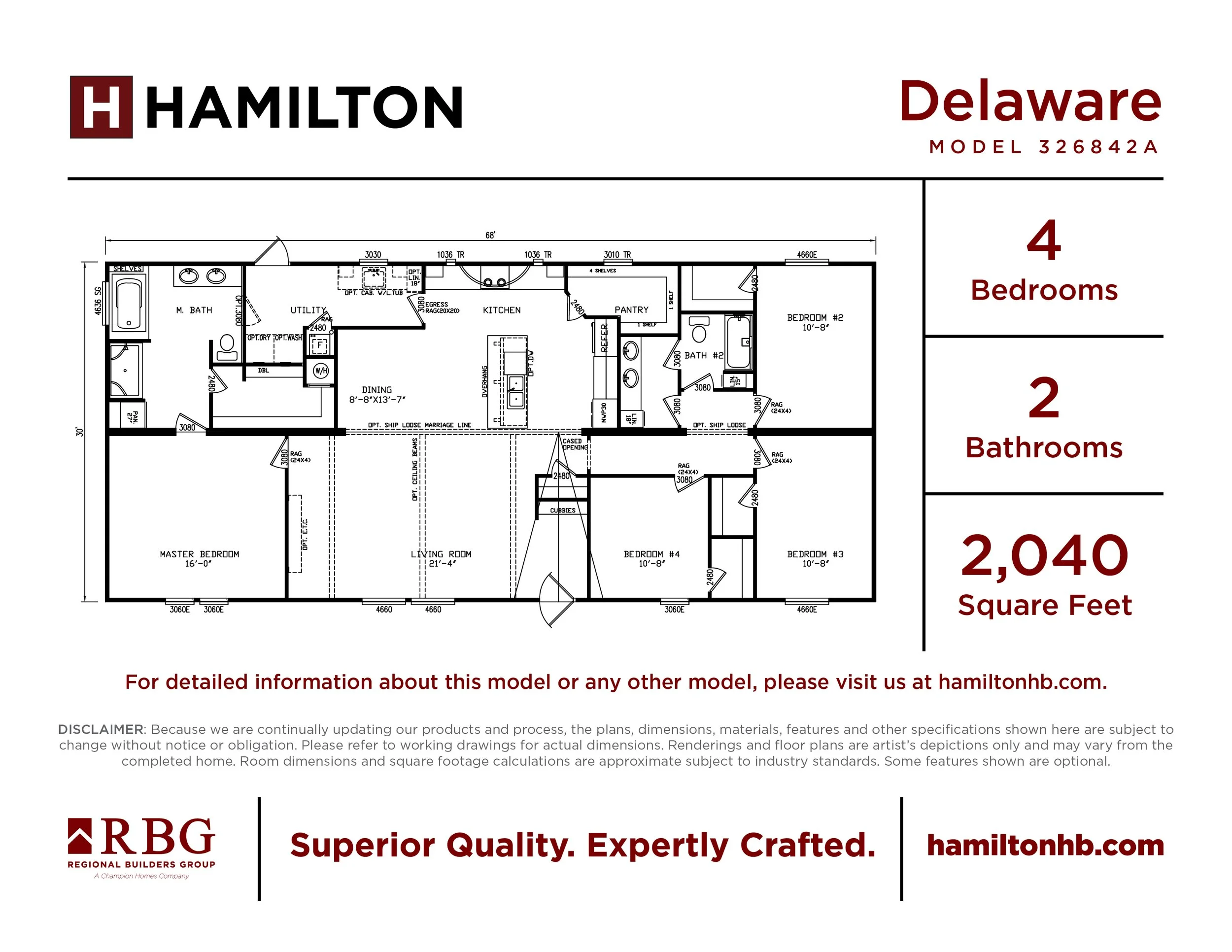 Delaware — Hamilton by Regional Builders Group