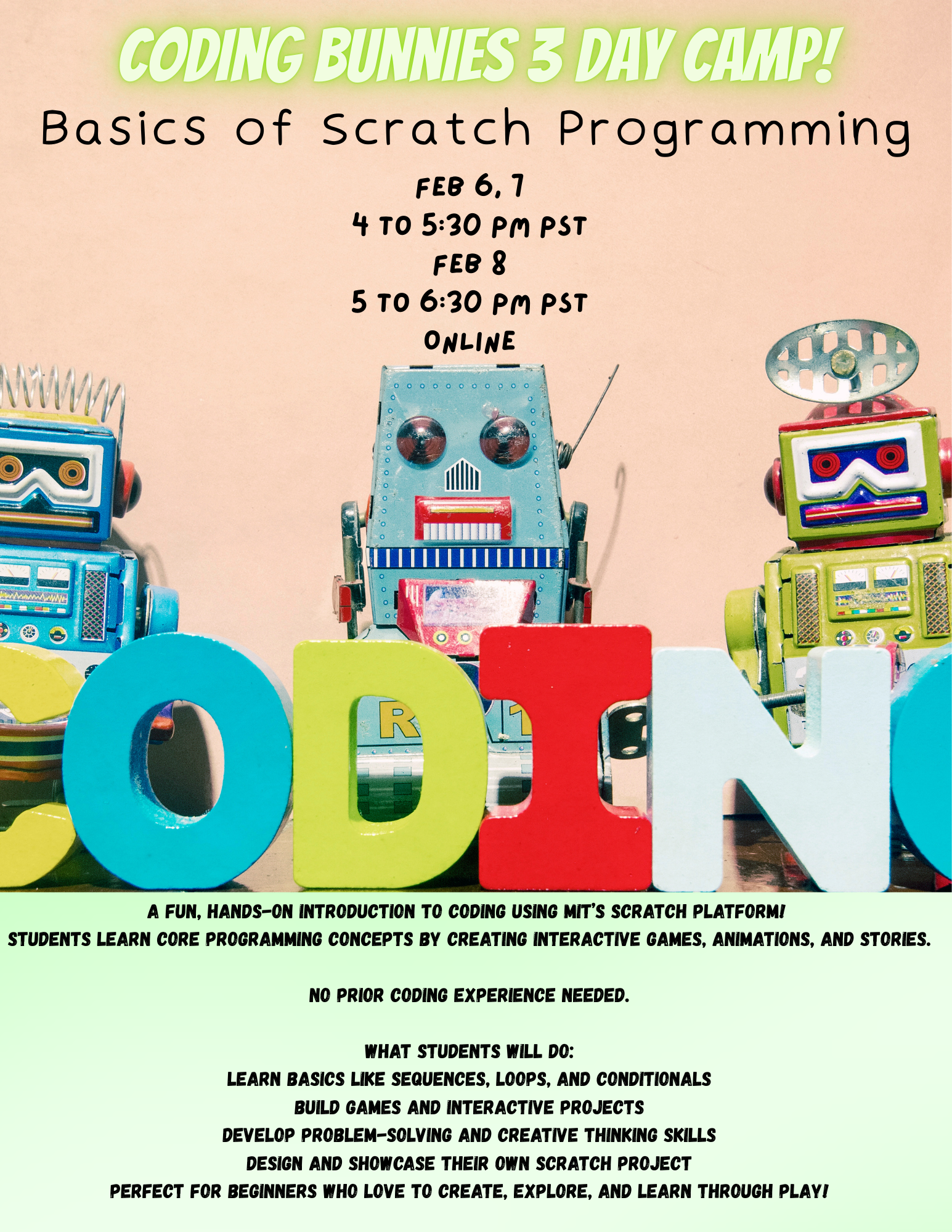 Basics of Scratch Programming — Coding Bunnies