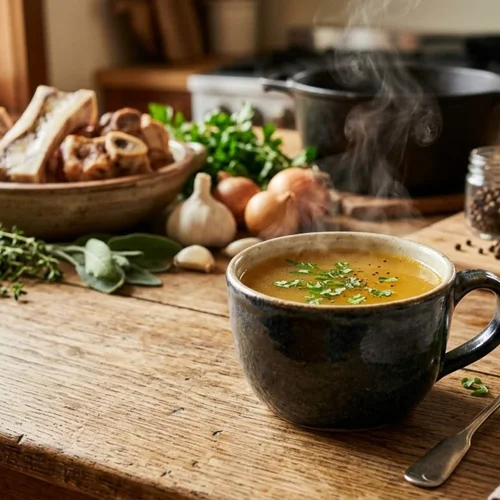 How Much Protein Is in Bone Broth? Per Cup Breakdown + Nutrition Facts ...