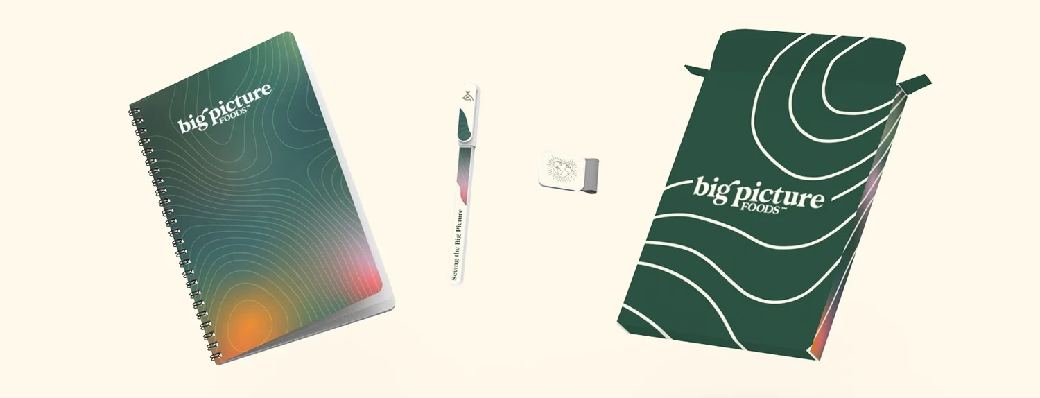 More Notes Kit: Willow Notebook and Pen Set | Showcase Your Brand ...