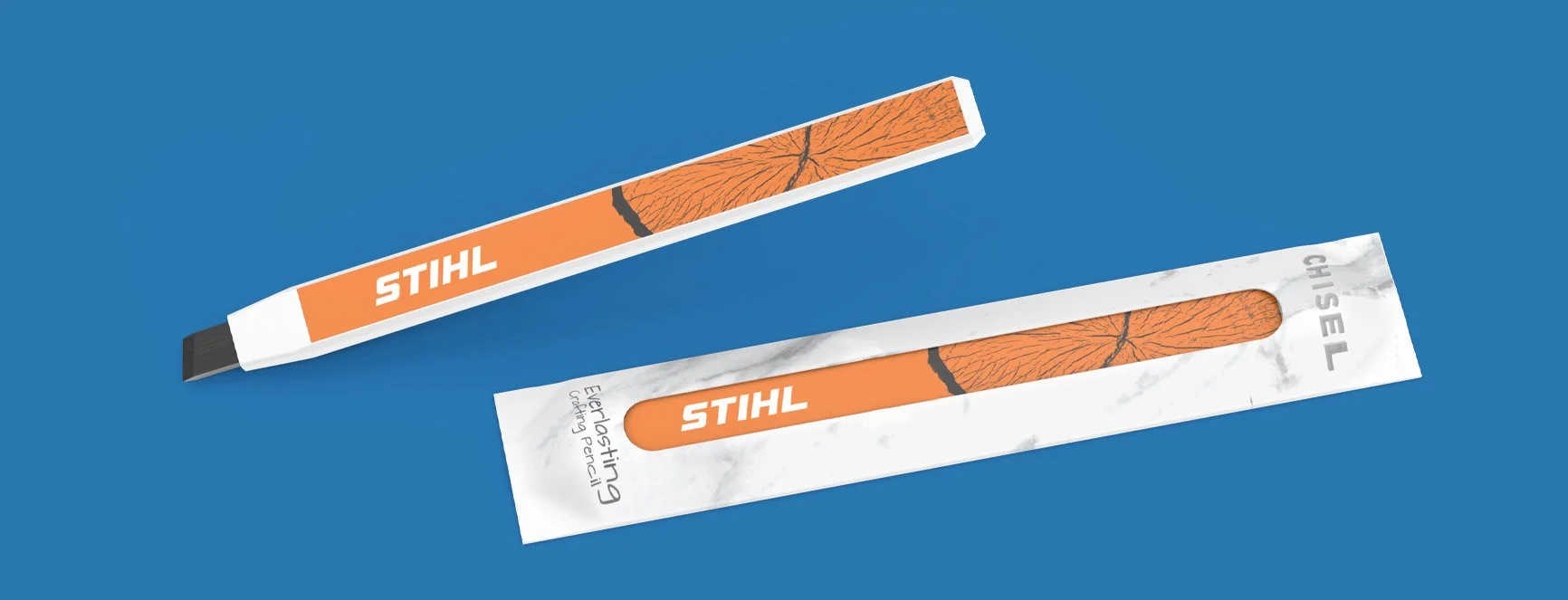 Chisel: Carpenter Infinity Pencil | Ultra Durable — PowerStick.com