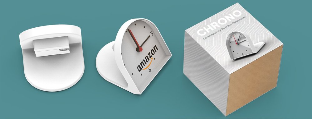 Chrono: Desktop Analog Clock | Enhance Your Desk — PowerStick.com