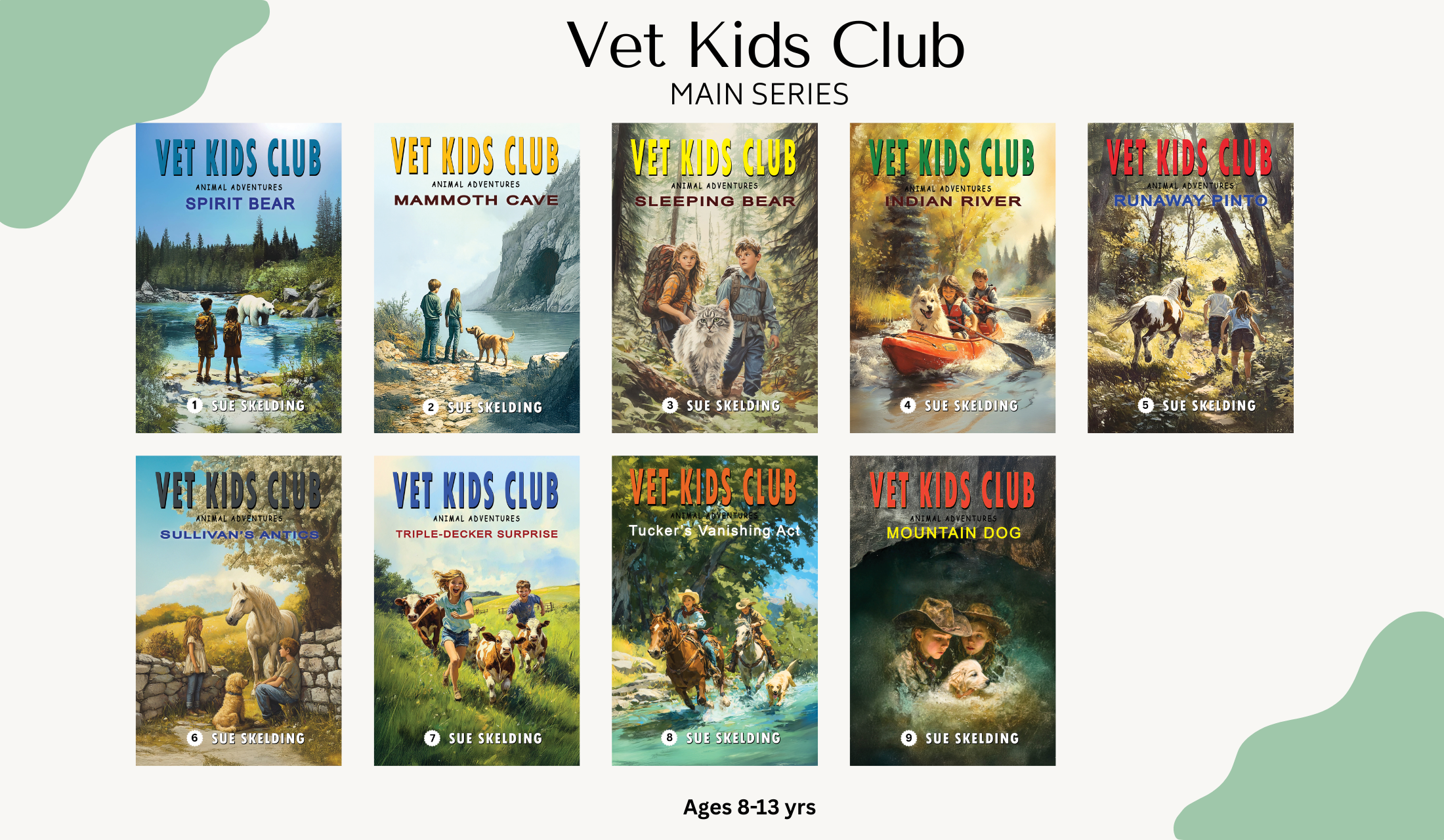 Vet Kids Club Main Series — Sue Skelding Books