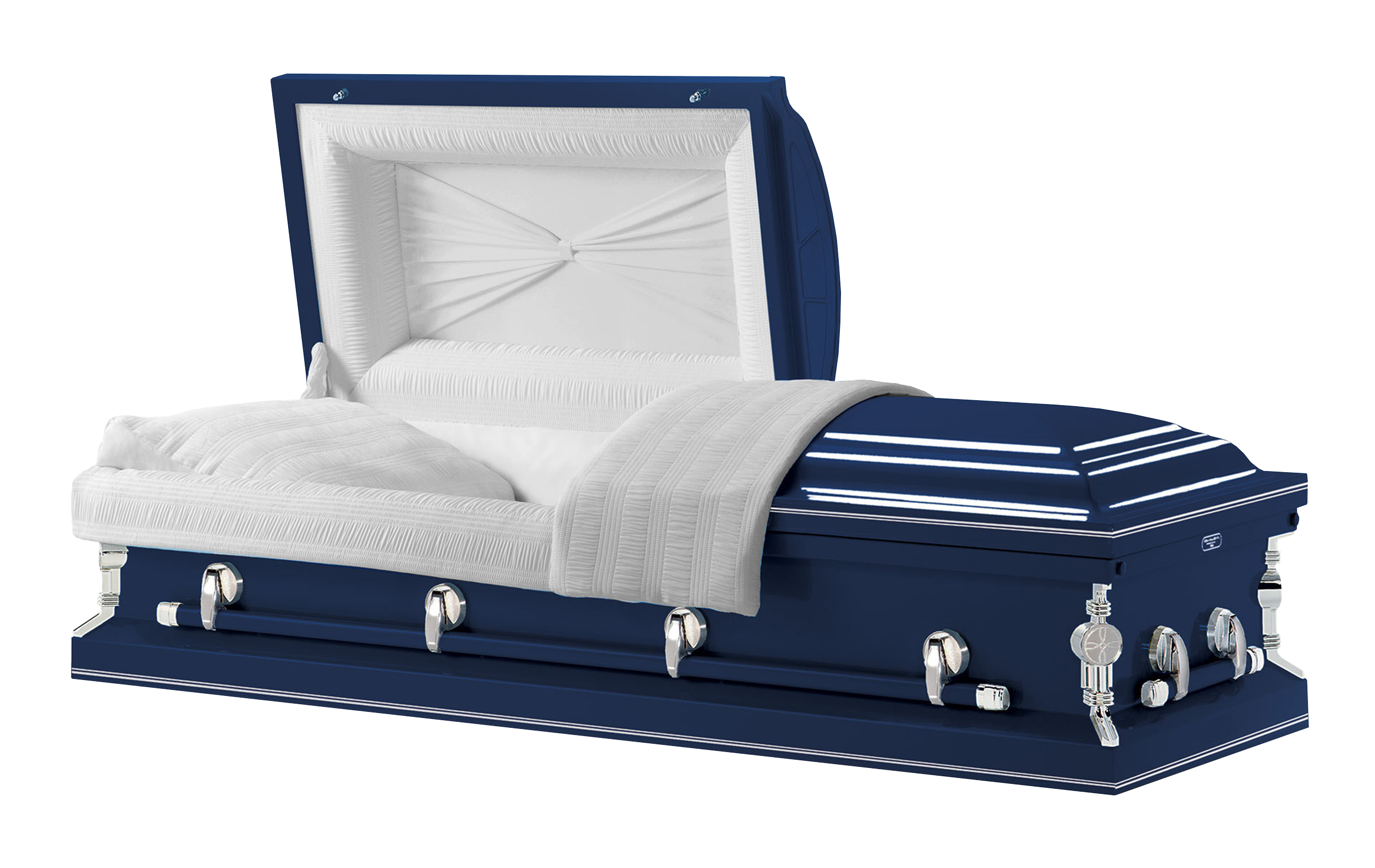 New Treemont Metallic Blue – White Interior — Walgamuth Enterprises