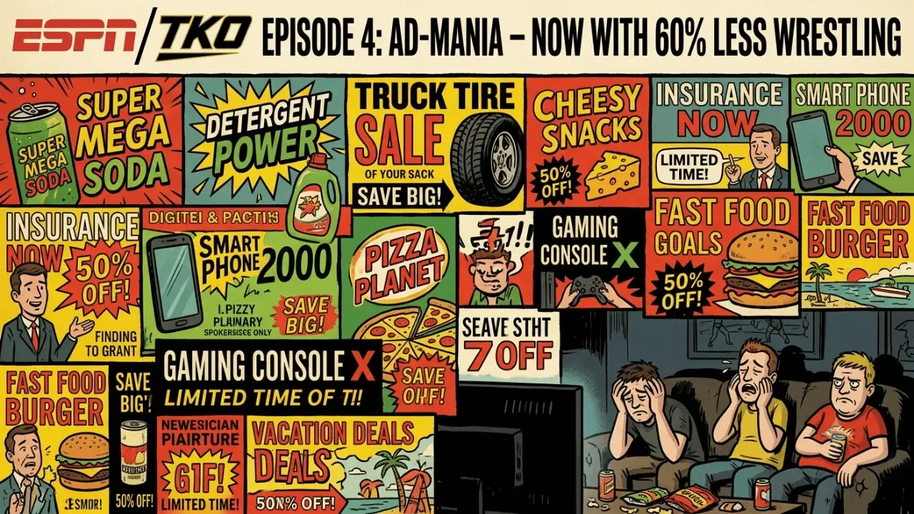 ESPN/TKO Episode 4: Ad-Mania – Now With 60% Less Wrestling — WrestleVoice