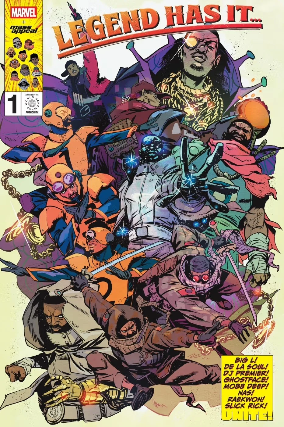 Mass Appeal and Marvel Join Forces for Hip-Hop Legends Comic — LEGEND ...