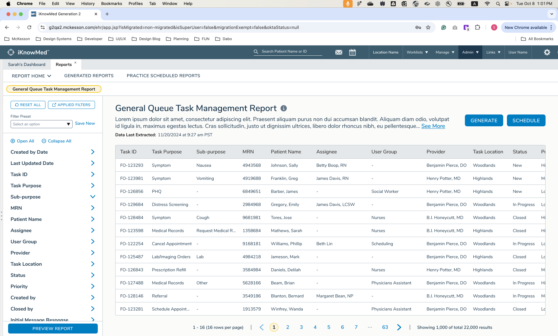 Mckesson / Ontada: Task Management Audit & Report — Design Portfolio of ...