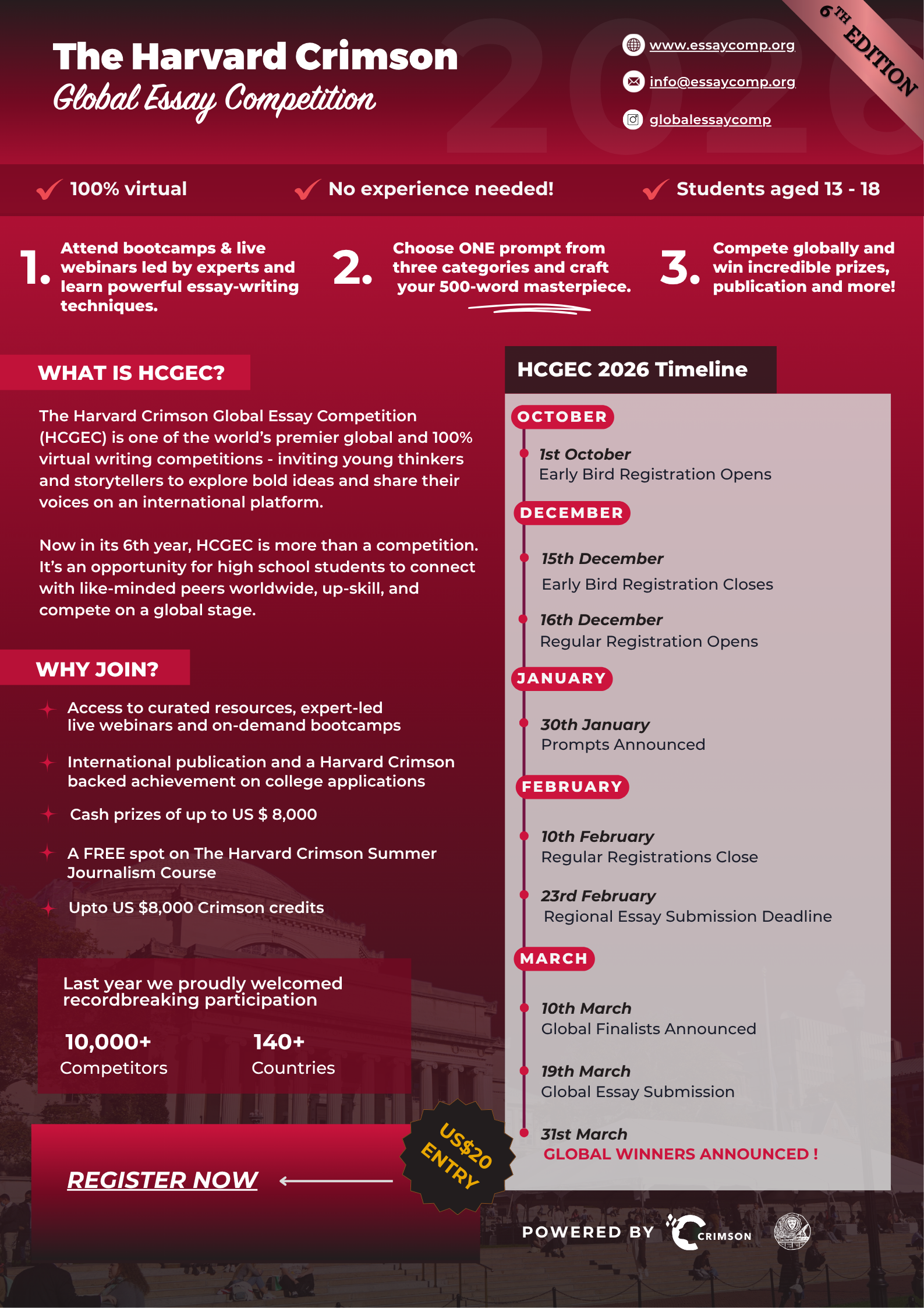 Information Guide | Join the Global Essay Competition Today — The ...