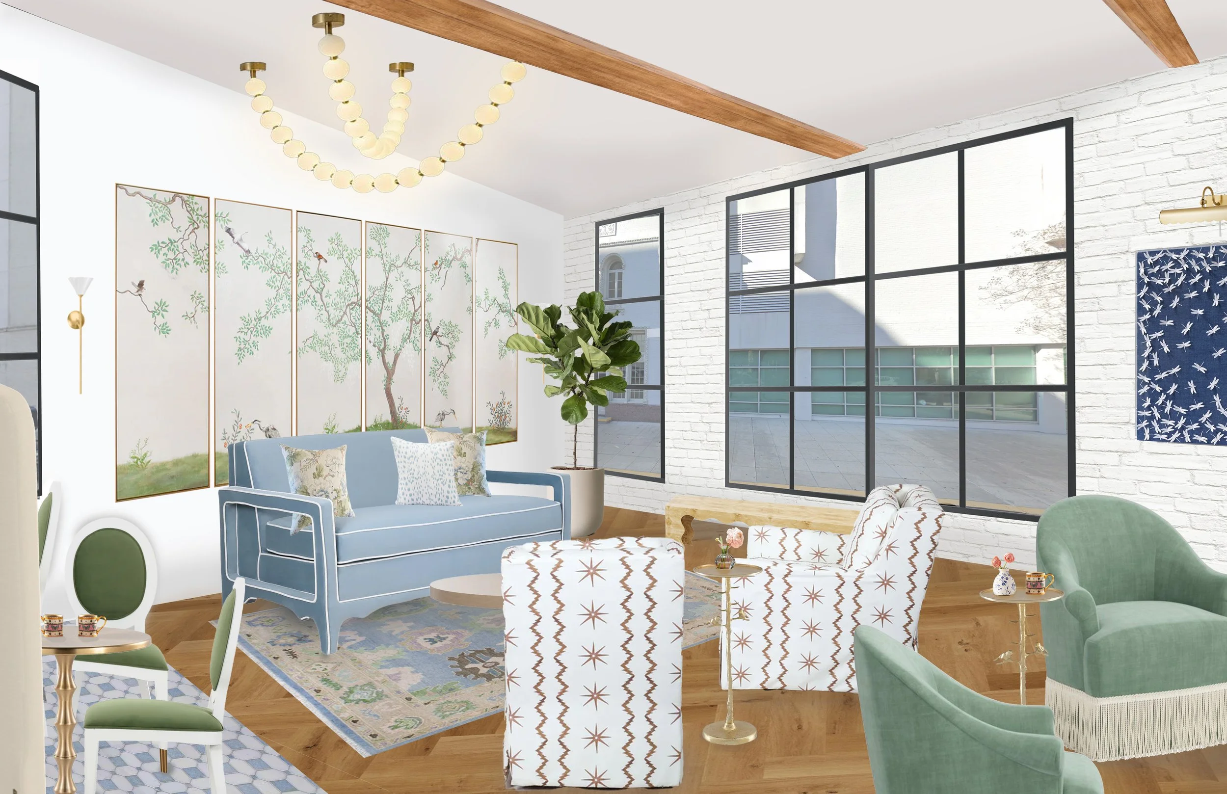 Daily Coffee Co. & Lofts — Hettie Morris Designs