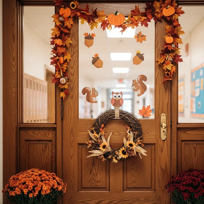 15 Fall Classroom Door Ideas to Welcome the Season
