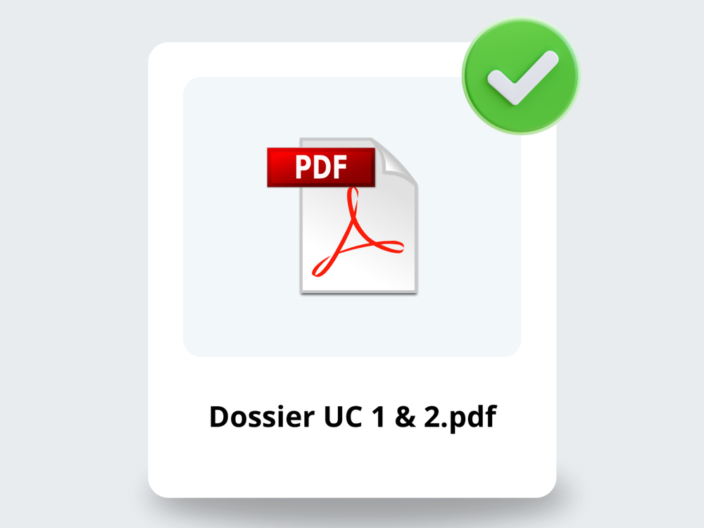 Épreuve UC 1 & 2 BPJEPS | Exemple de dossier complet et certifié