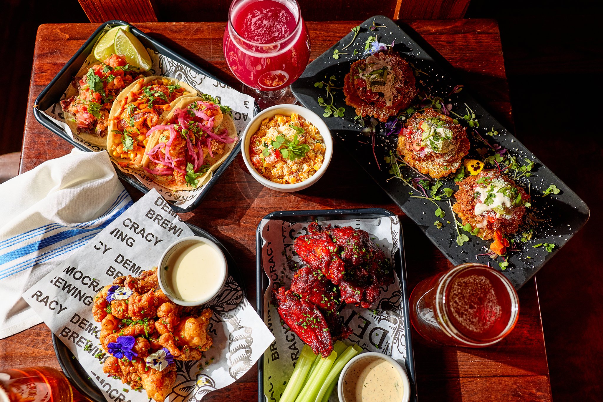 Private Events Menu — Democracy Brewing