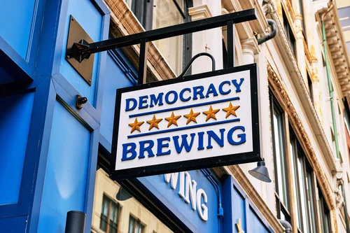 Downtown Boston — Democracy Brewing