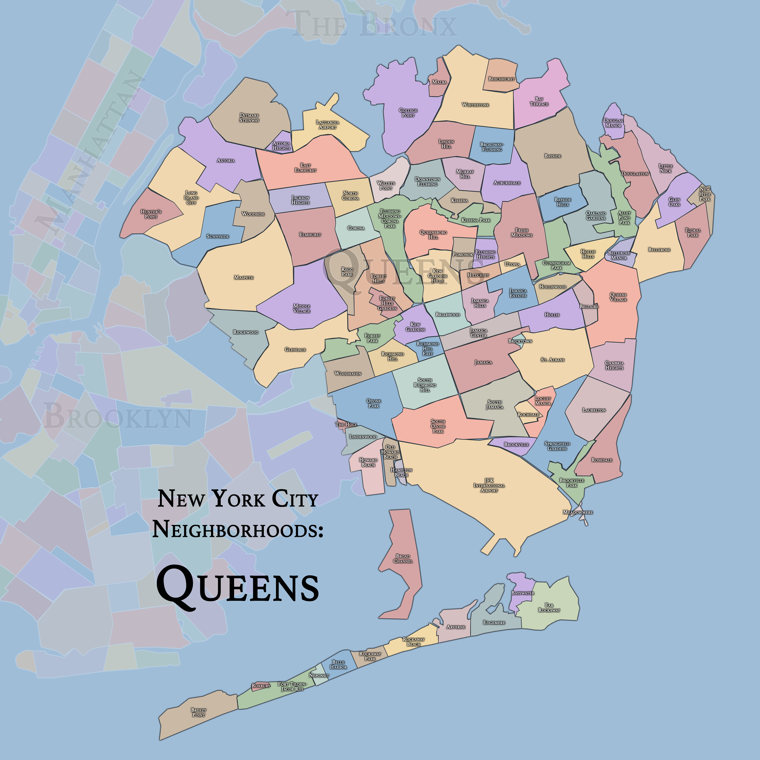 Queens Neighborhoods — CityNeighborhoods.NYC
