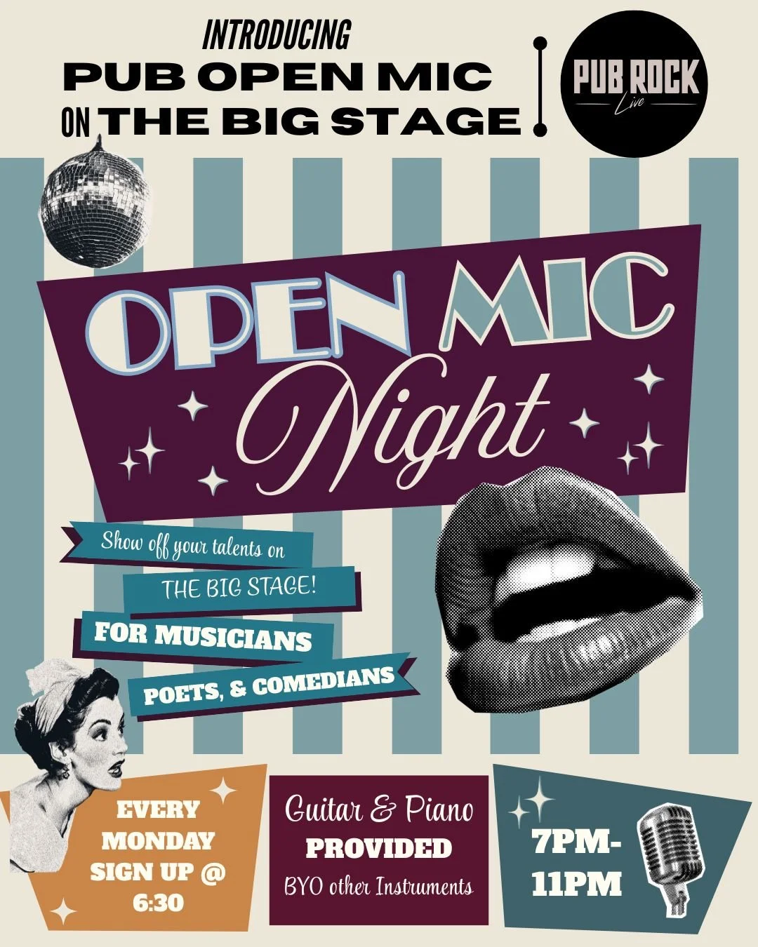 Pub Rock Open Mic — Pub Rock