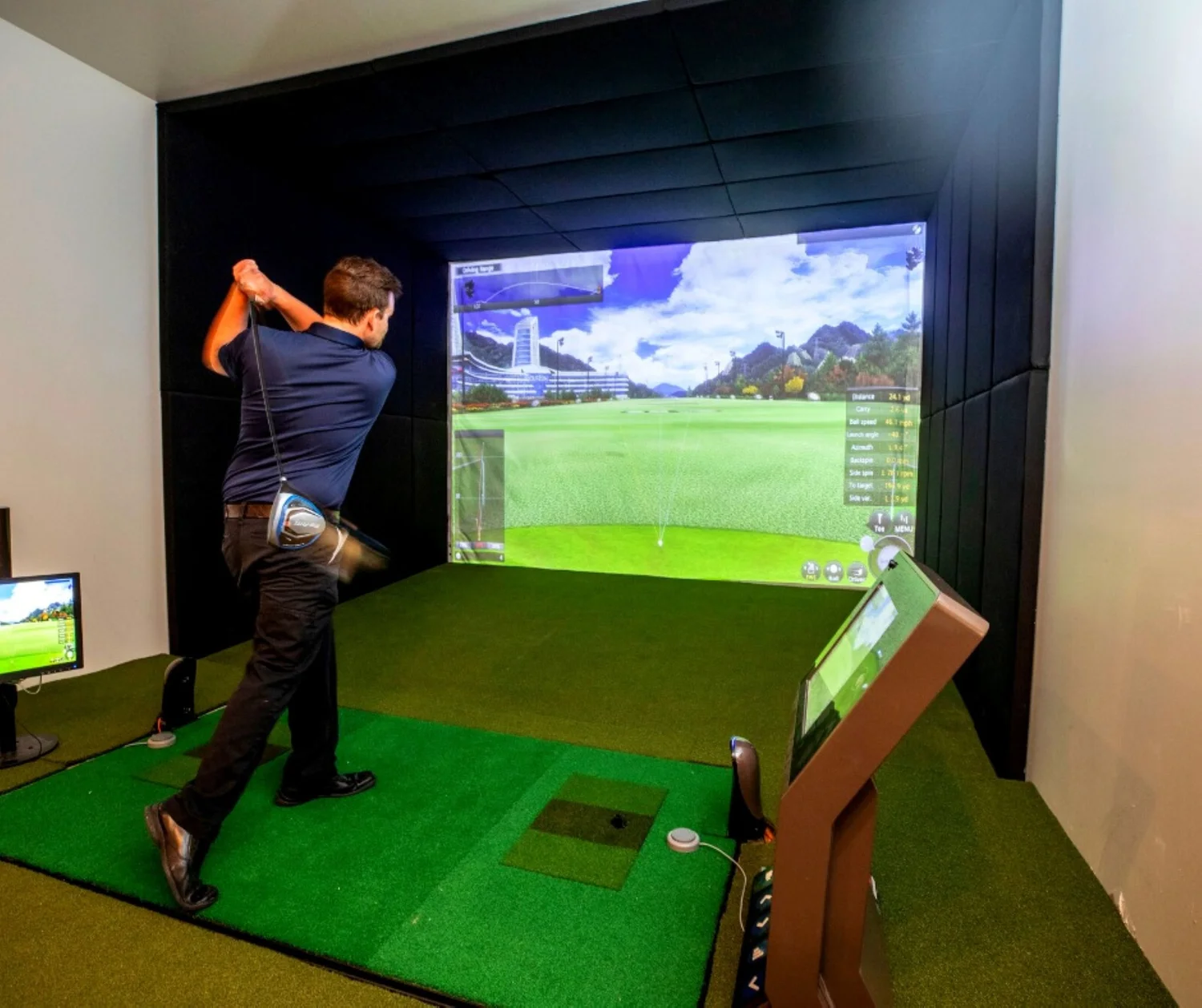 Golf Simulator in Appleton WI | Clubhouse Kitchen & Bar — Clubhouse ...