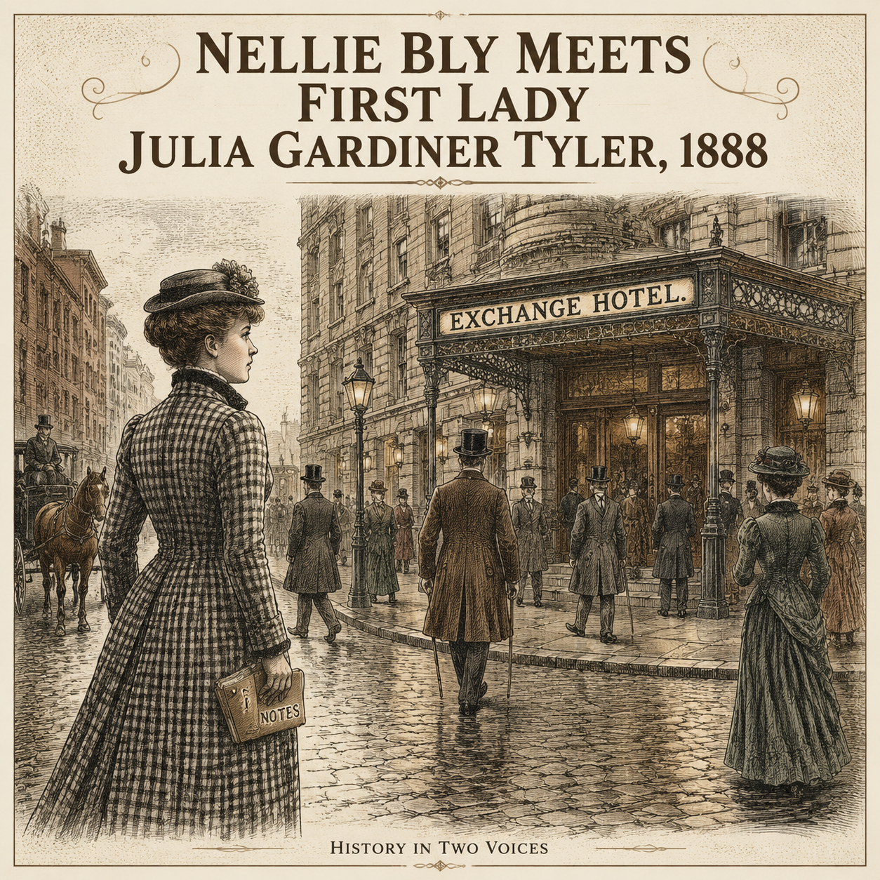 Ruled the White House: Nellie Bly Meets Julia Gardiner Tyler, 1888 ...