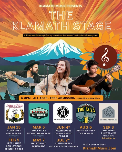 Klamath Music Introduces “The Klamath Stage” — Jefferson Daily News