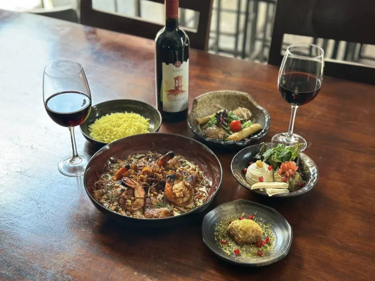 Middle Eastern Food & Lebanese Wines Menu — Kazbar