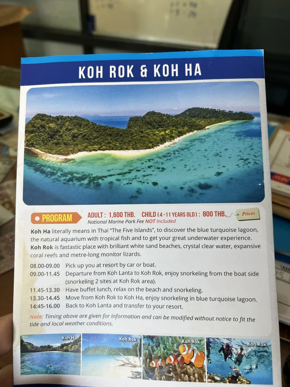 Koh Rok & Koh Haa: Snorkeling Day Trip from Koh Lanta
