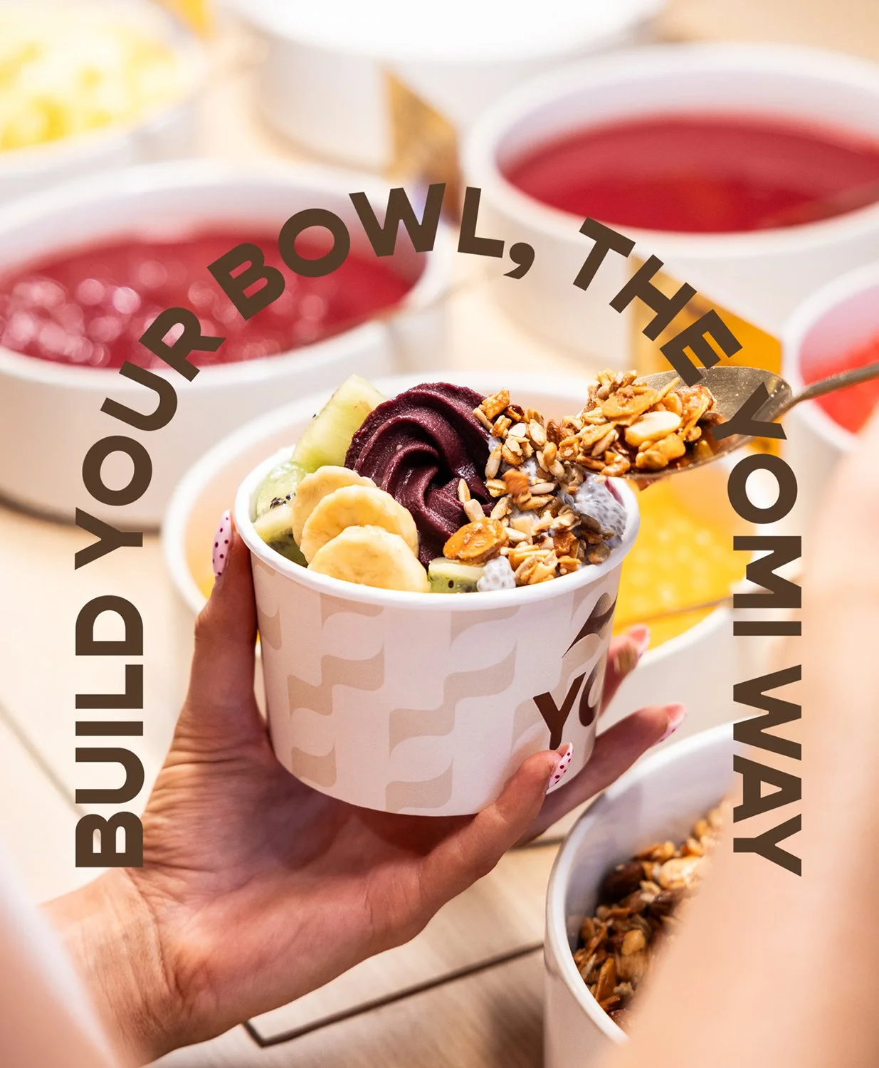 Yomi Mt Maunganui | Frozen Yoghurt and Açaí Bowls | Dessert Bar