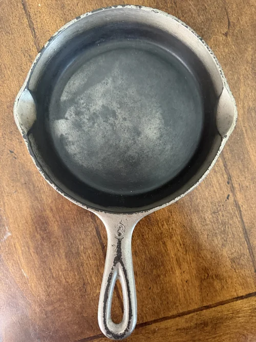 Wagner Ware No. 3 Pie Logo Nickel Plated Skillet | SSC — Steve’s ...