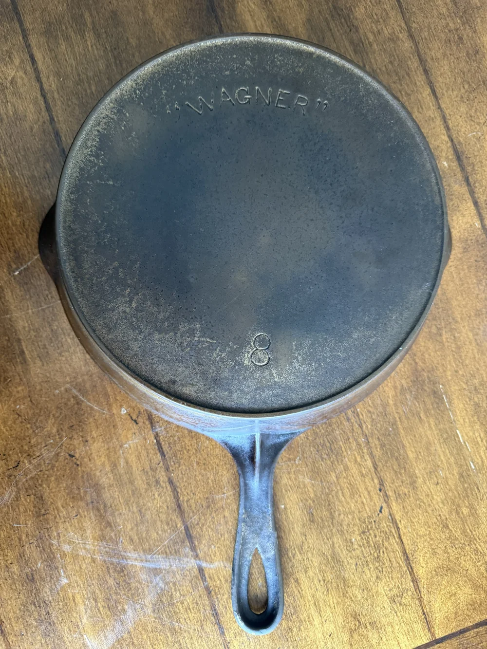 Wagner Arc Logo No. 8 Cast Iron Skillet c.1891–1910 | SSC Museum ...