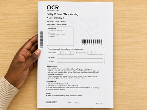 How to Prepare for OCR A-Level Chemistry Paper H432/03 — Ope The Tutor