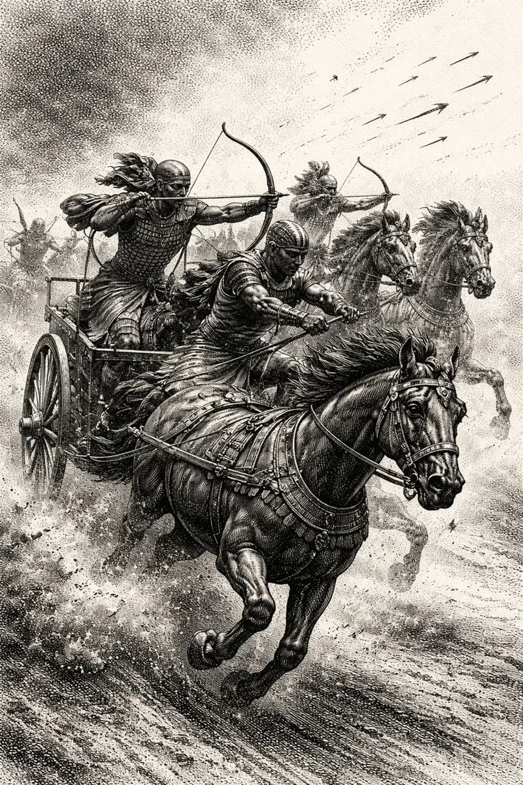 Egyptian New Kingdom Chariot Corps | Elite Bronze Age War Chariots ...