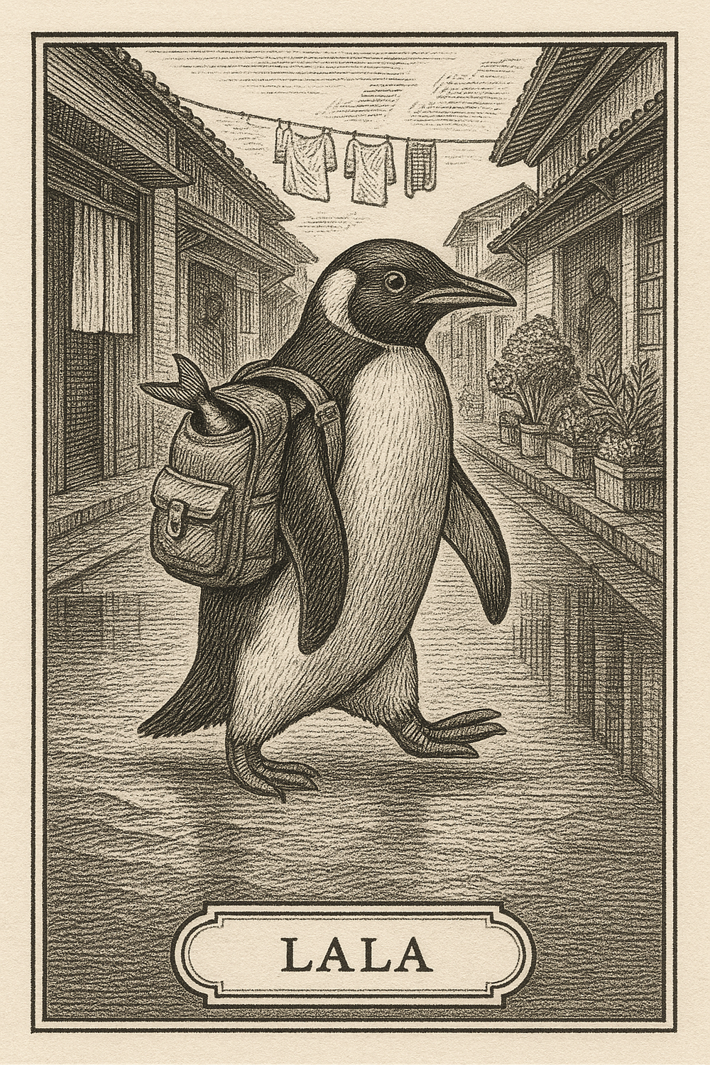 Lala the Penguin — The Backpack-Wearing King Penguin of Hokkaido — The ...