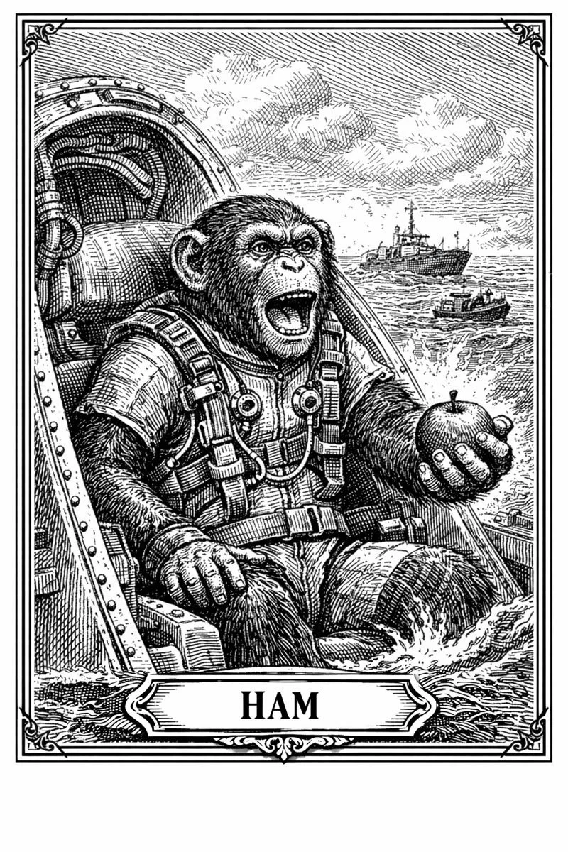 Ham the Space Chimp | The First Astronaut Before Humans — The Warrior Index