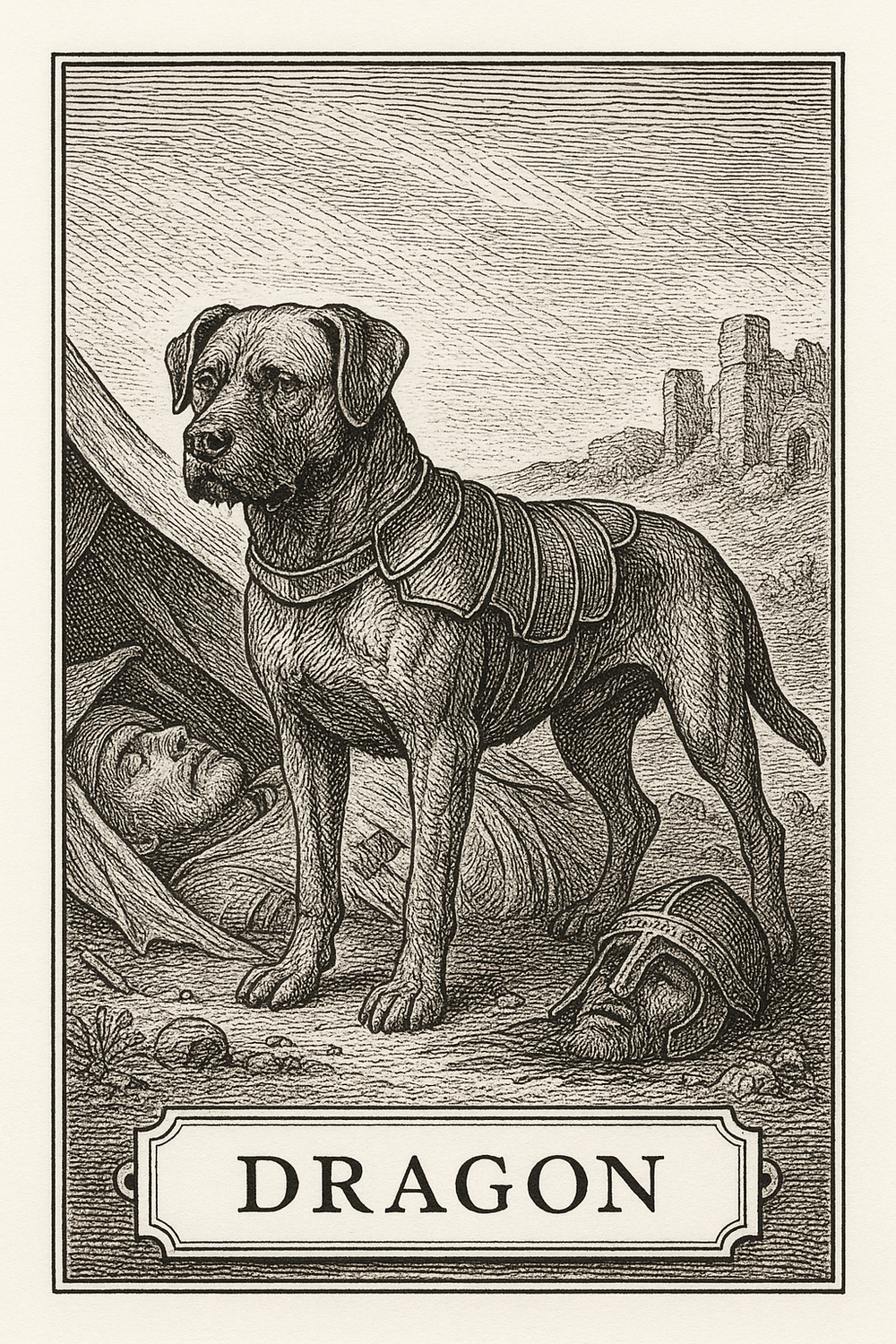 Dragon — The War Mastiff Who Kept His Watch at Acre — The Warrior Index