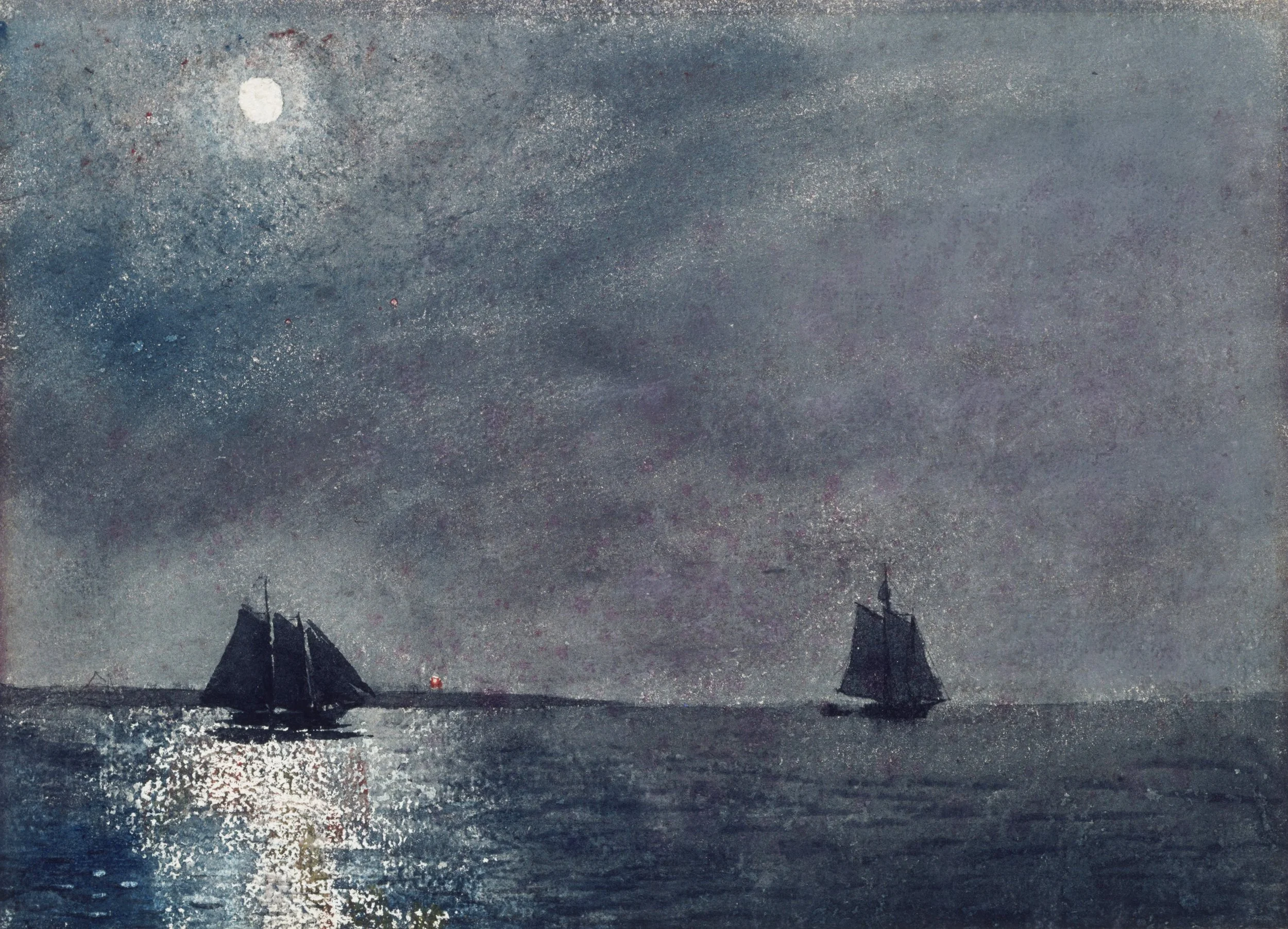 Eastern Point Light by Winslow Homer (1880) — Art Print House