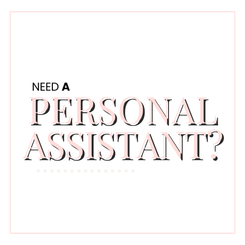 Need a Personal Assistant... Between morning meetings, school drop-offs ...
