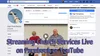 Streaming Church Services Live Using Facebook or YouTube Apps or Pages ...