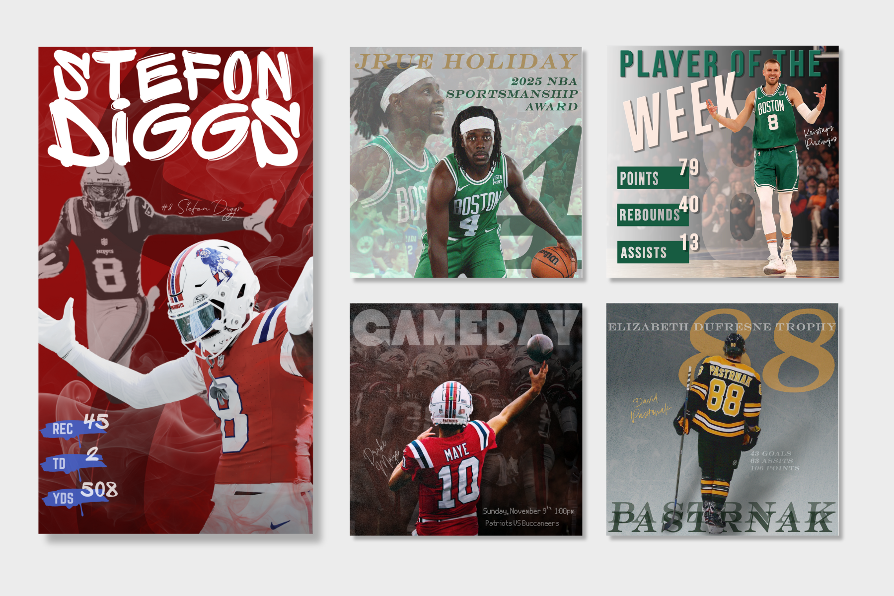 Sports Graphics Collection — Sarah Nocella Design