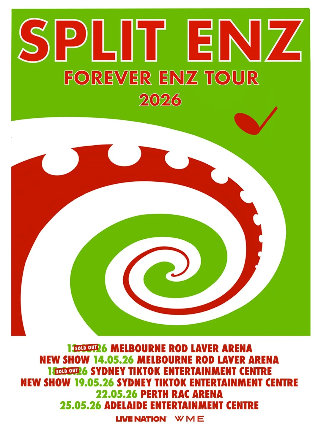 2nd Split Enz Melbourne show added — Crowded House