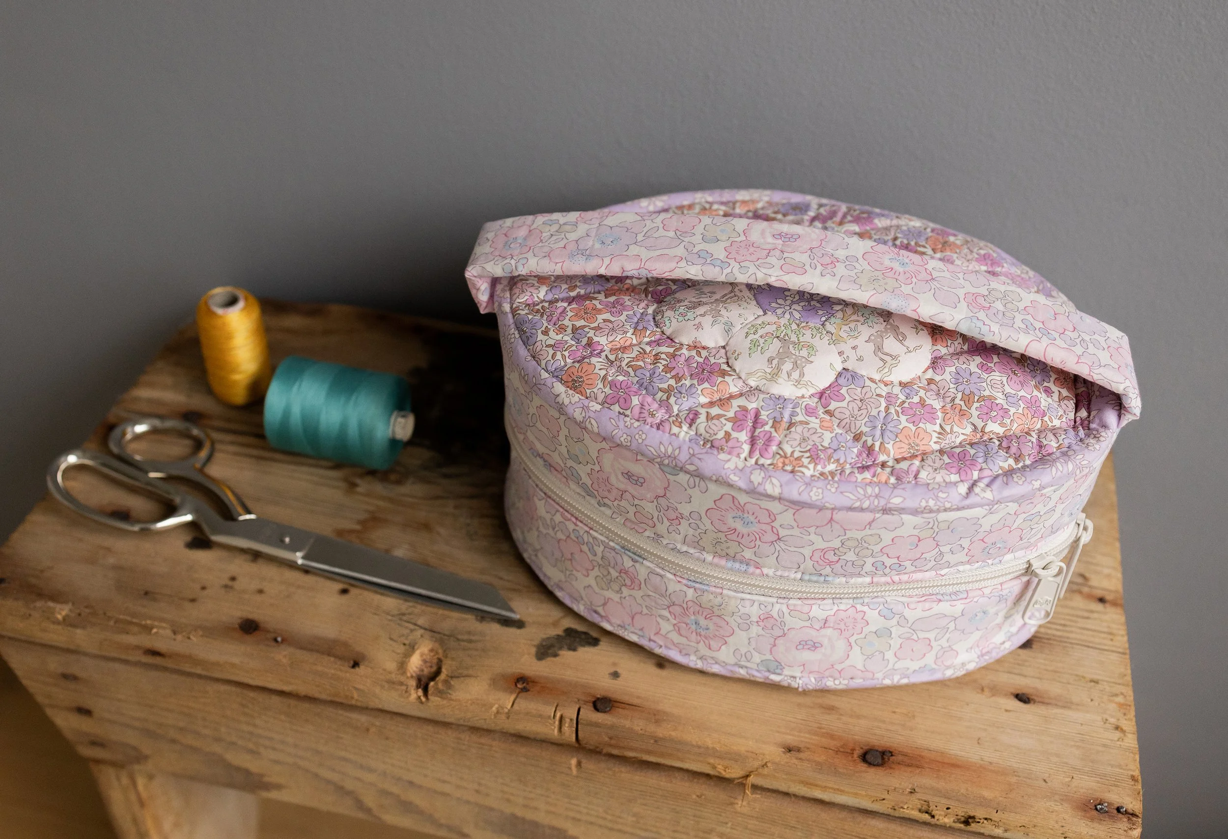 Blossom Carry Case | Discover & Create Sewing Cases — Vintage Sewing Box