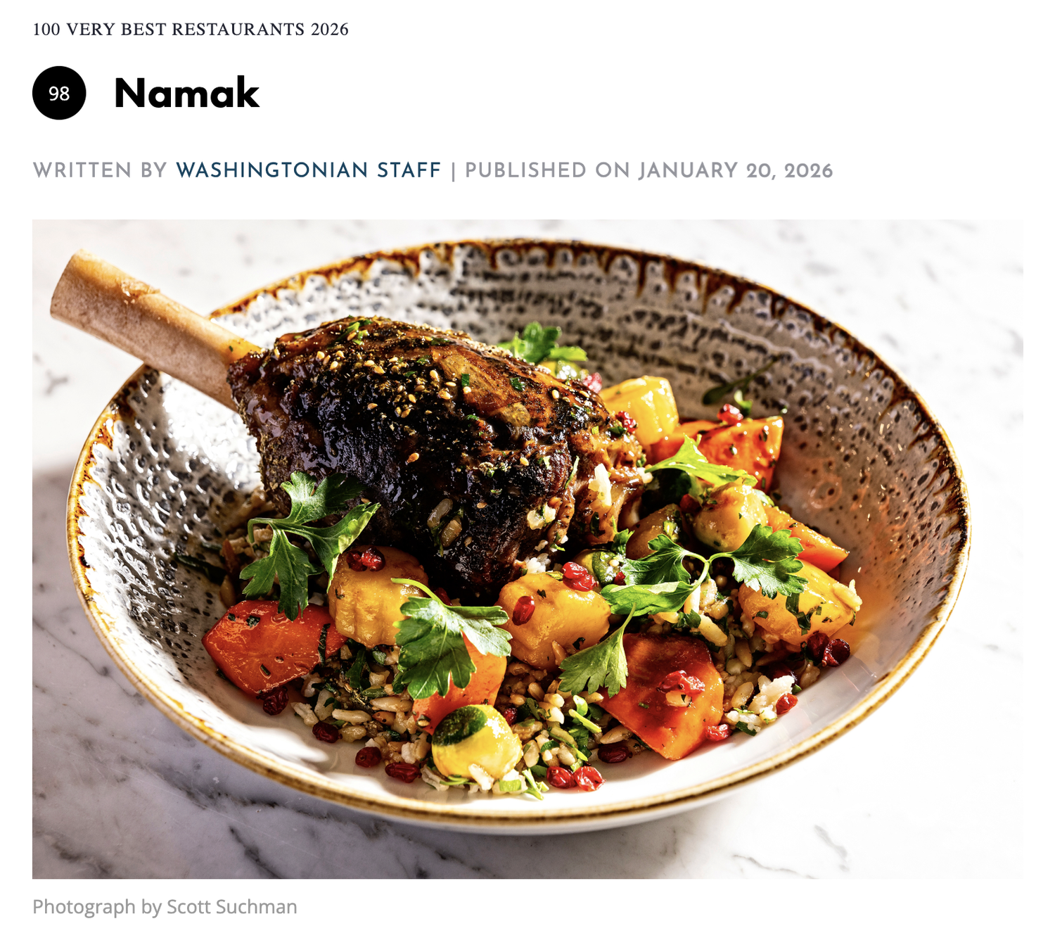 Namak DC | Savor Mediterranean Flavors Today