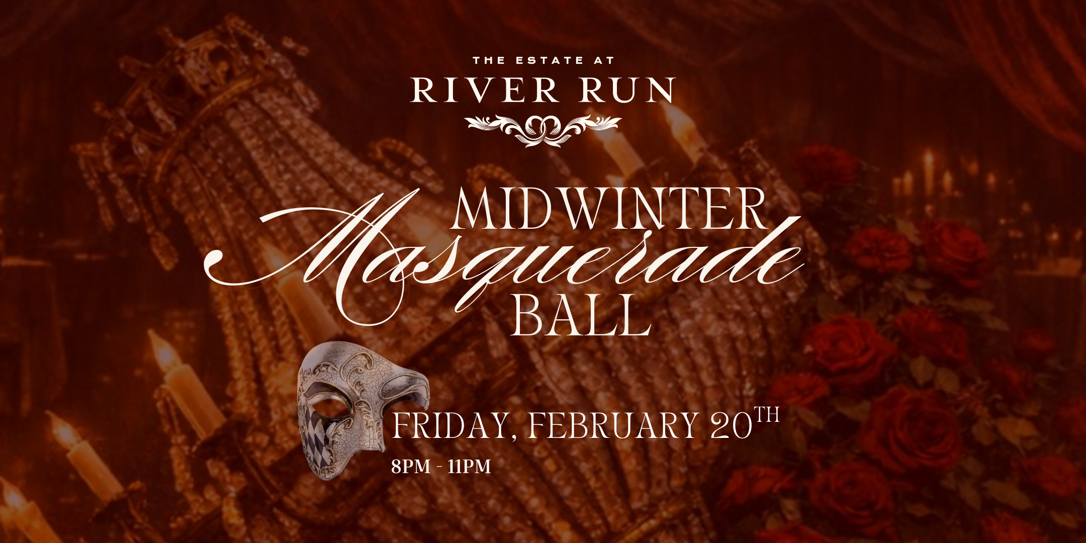 A Midwinter Masquerade Ball at The Estate at River Run — Luxury Wedding ...
