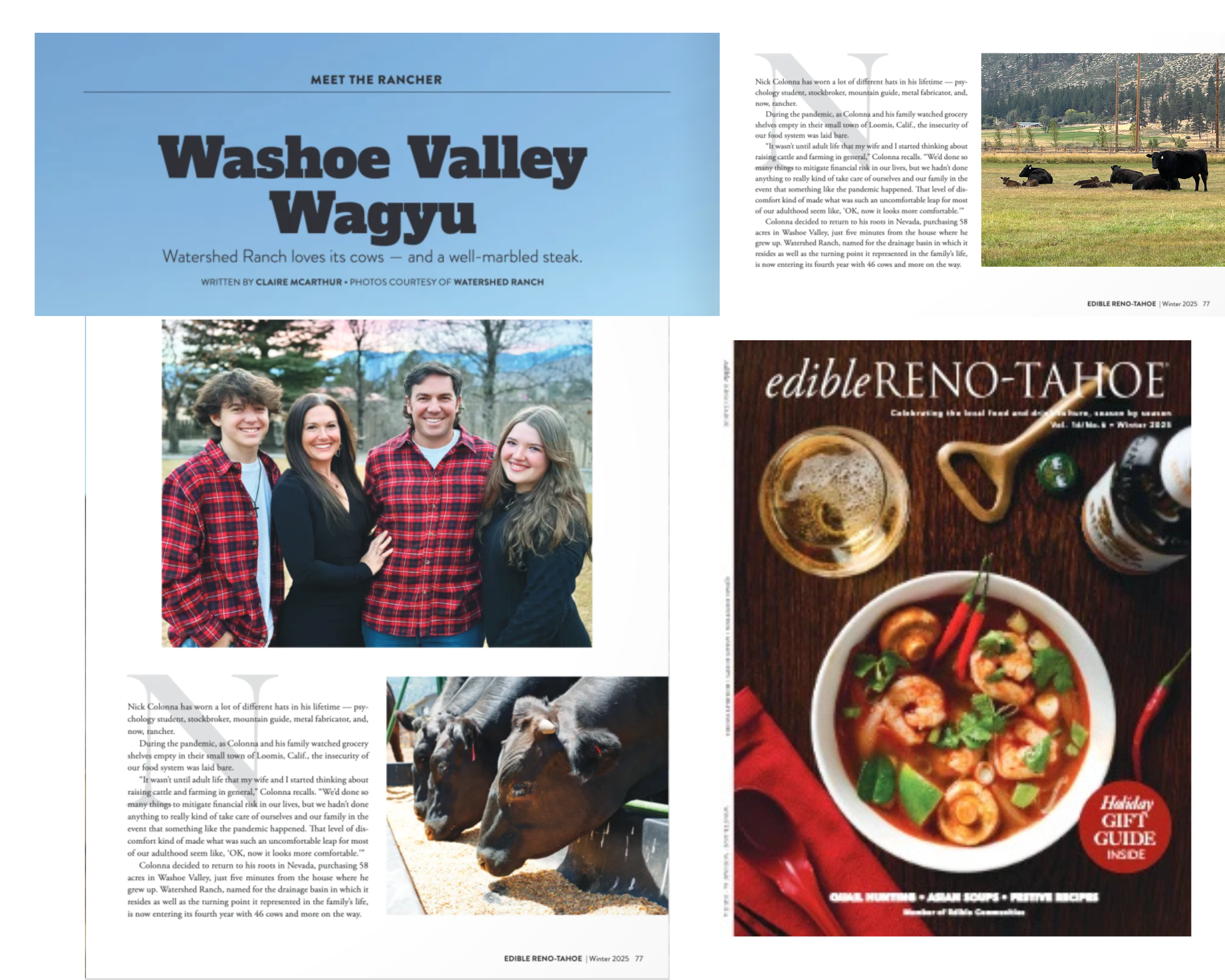 WR Wagyu | Wagyu Beef | Regenerative Ranching | Washoe Valley, NV