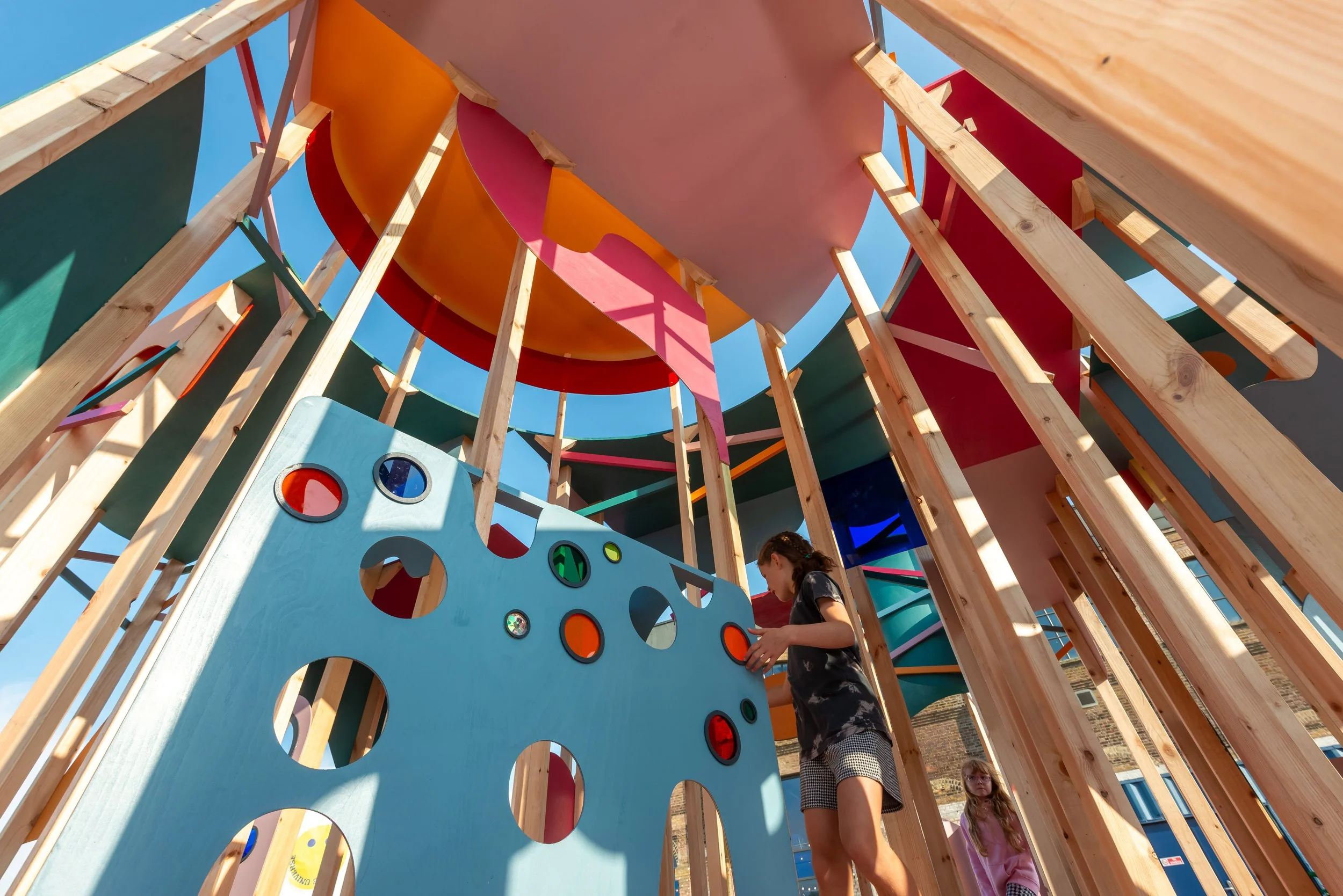 Free Form — Maze-like pavilion for playful exploration. — LEAP THEN LOOK