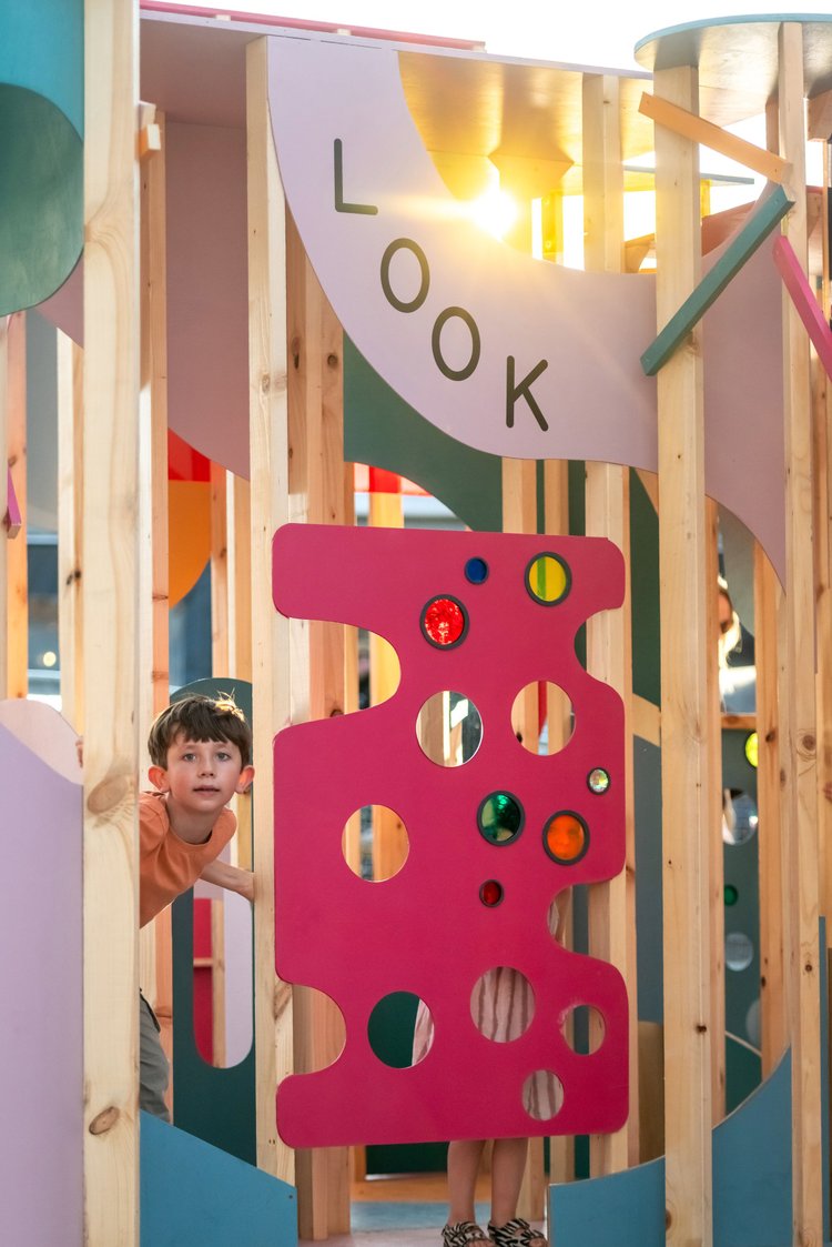 Free Form — Maze-like pavilion for playful exploration. — LEAP THEN LOOK