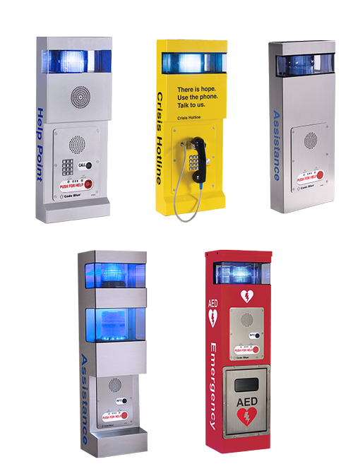 Help Points | Emergency Towers & Call Boxes | Code Blue — Code Blue